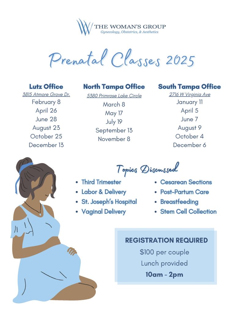 PRENATAL CLASSES - The Woman's Group Tampa